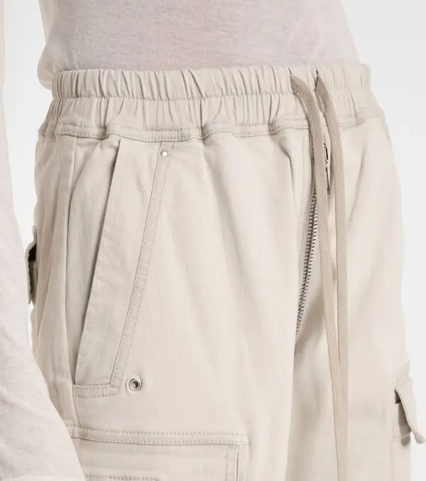Rick Owens Jumbo Cotton-blend Cargo Pants