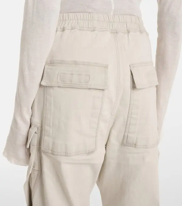 Rick Owens Jumbo Cotton-blend Cargo Pants