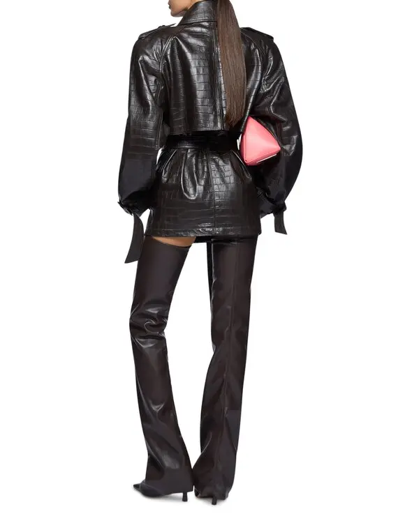 Attico Leather Jacket