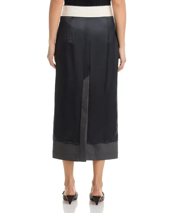 RÓHE Inside Out Skirt - Dark Gray