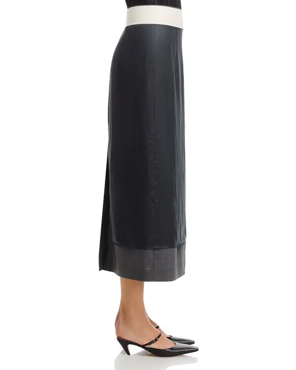 RÓHE Inside Out Skirt - Dark Gray