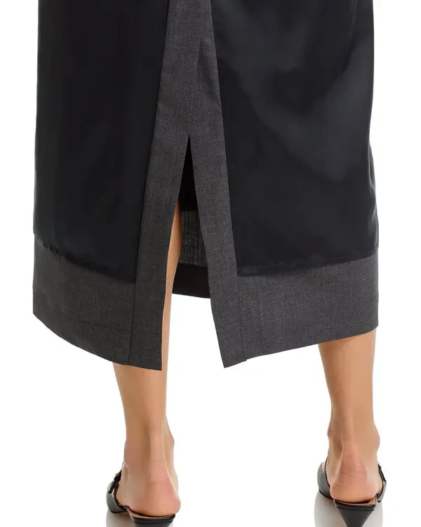 RÓHE Inside Out Skirt - Dark Gray