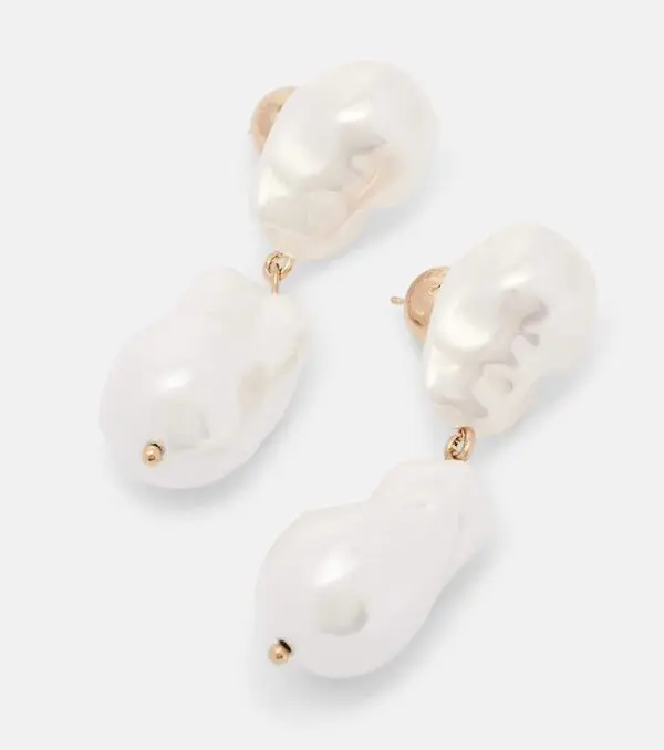 Erdem Drop Pearl Earrings