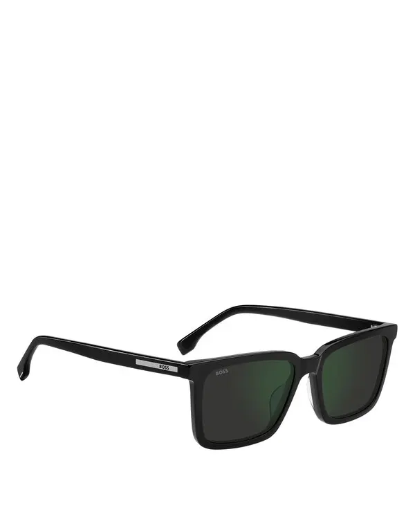 Hugo Boss 55mm Rectangular Sunglasses