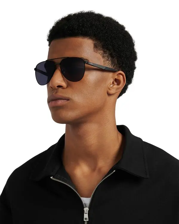Hugo Boss Pilot Sunglasses, 61mm
