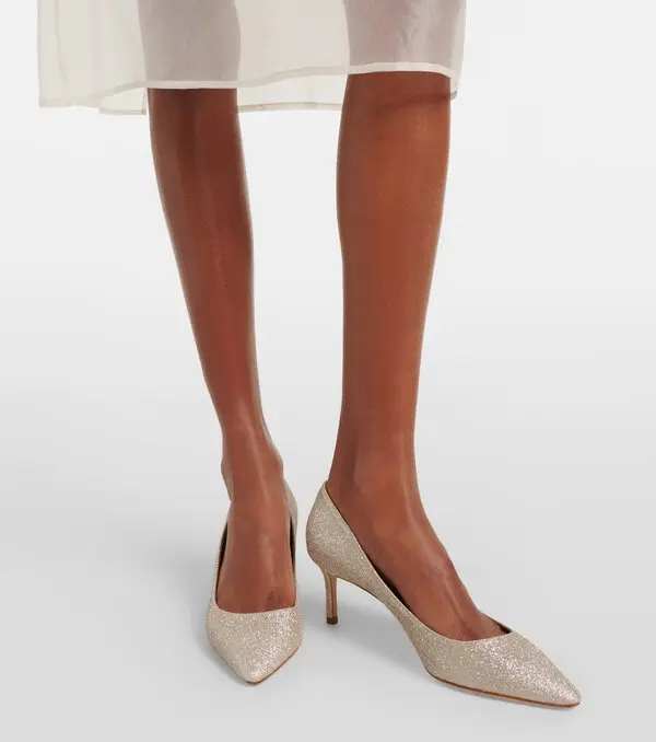 JIMMY CHOO Romy Glitter Pumps