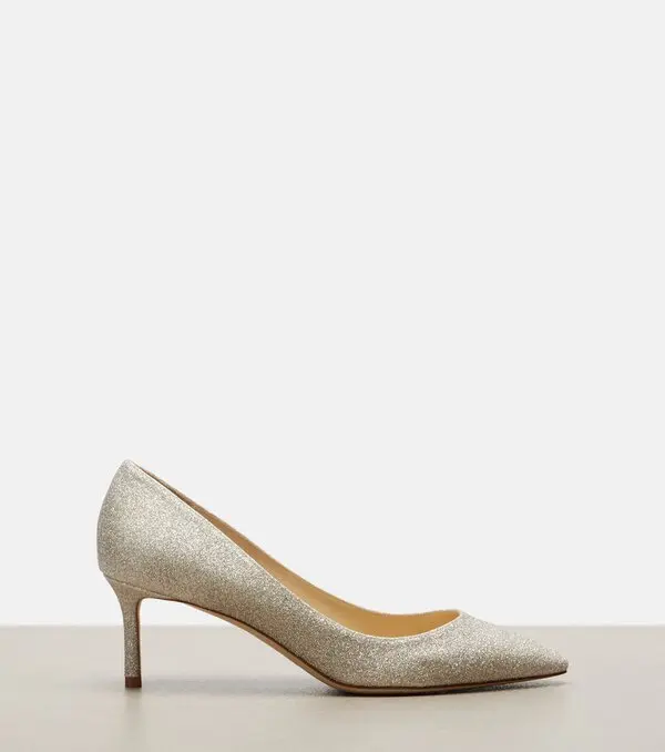 JIMMY CHOO Romy Glitter Pumps