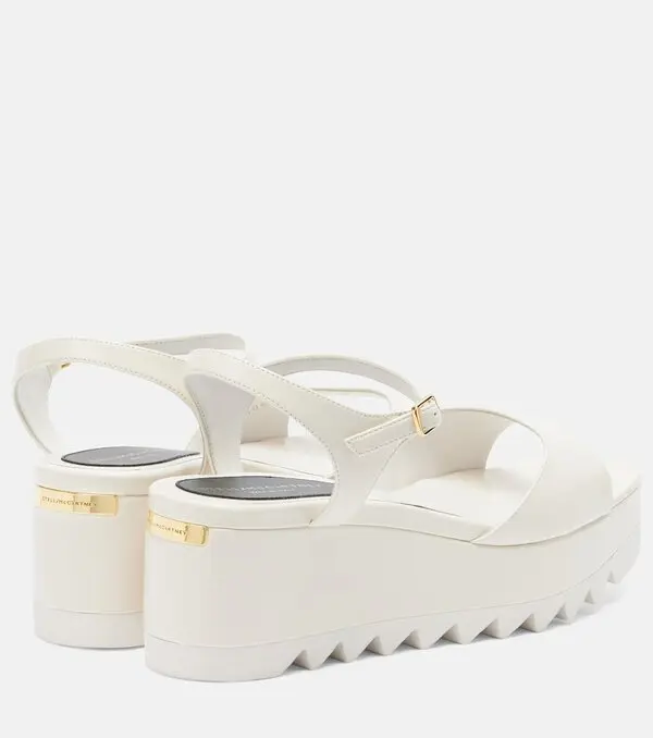 Stella McCartney Elyse Platform Sandals - White