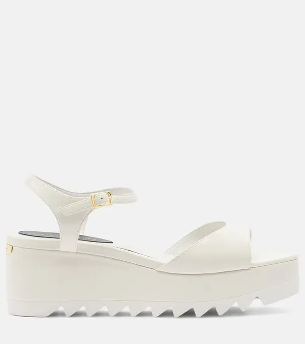 Stella McCartney Elyse Platform Sandals - White