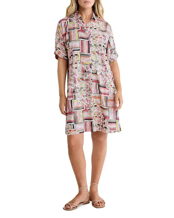 NIC+ZOE Colorweave Devon Dress