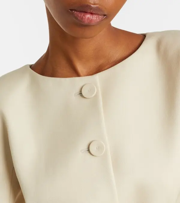 Chloé Virgin Wool Jacket - Beige