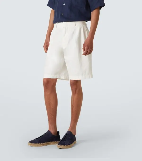 Zegna Bermuda Shorts - White