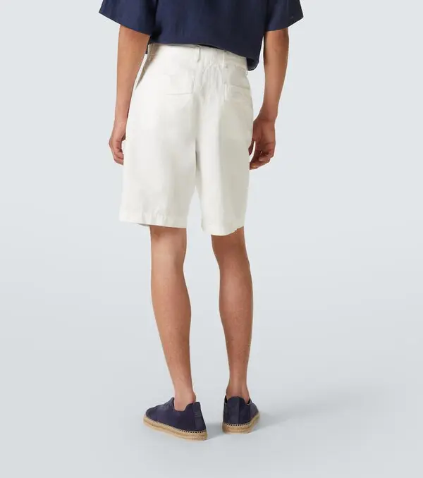 Zegna Bermuda Shorts - White