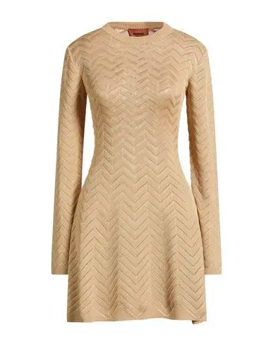 Missoni Mini Flared Dress - Beige