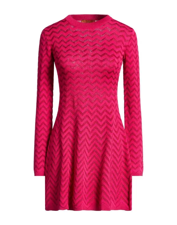 Missoni Mini Flared Dress - Pink