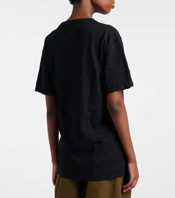Loewe Logo Jersey T-shirt - Black