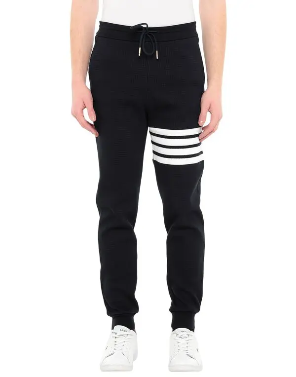 Thom Browne Pants Size Cotton, Elastane - Blue