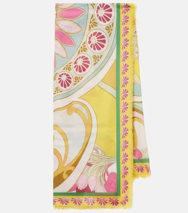 La DoubleJ Tulip Placée Scarf - Multicoloured