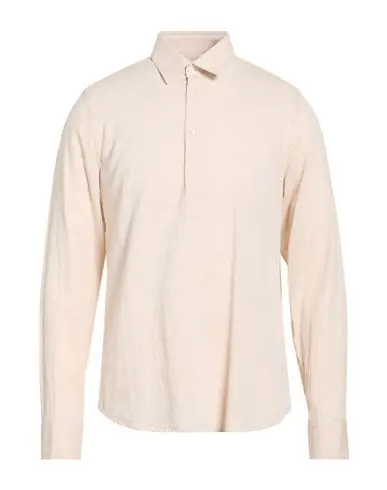 MANUEL RITZ Shirt Size Cotton, Linen - Beige