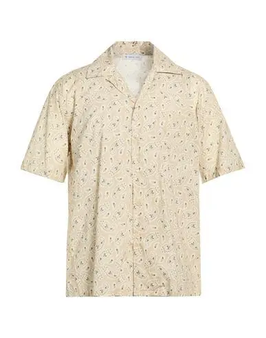 MANUEL RITZ Shirt Size Cotton - Beige