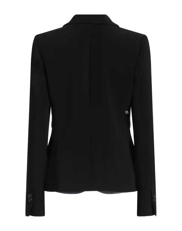 Dsquared2 Single-breasted Blazer With Appliqués