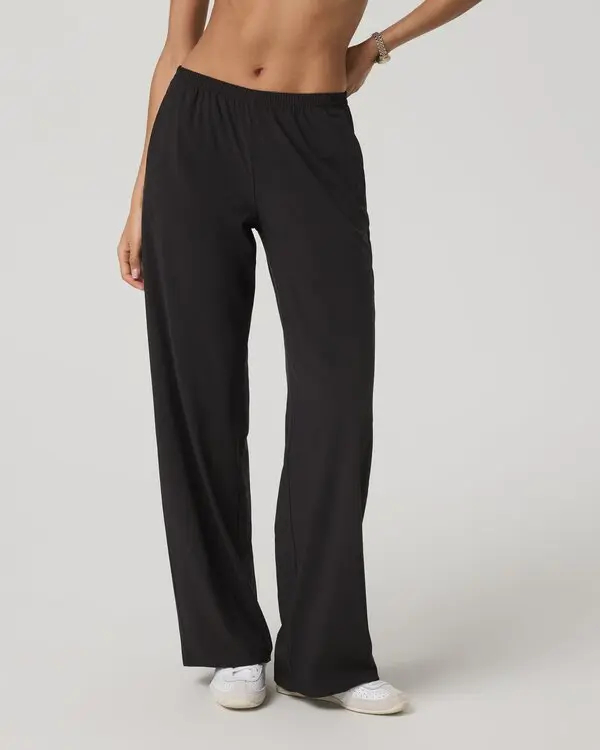 Vuori Villa Everyday Wideleg Pant - Black