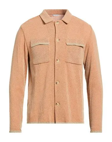 MANUEL RITZ Cardigan With Crochet-knit - Orange