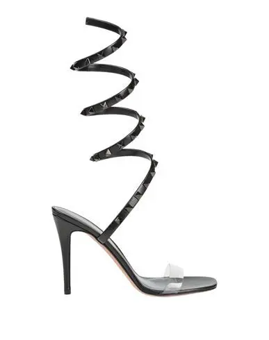Valentino Garavani Sandals With Studs - Black