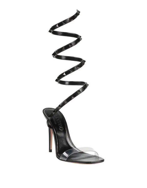 Valentino Garavani Sandals With Studs - Black