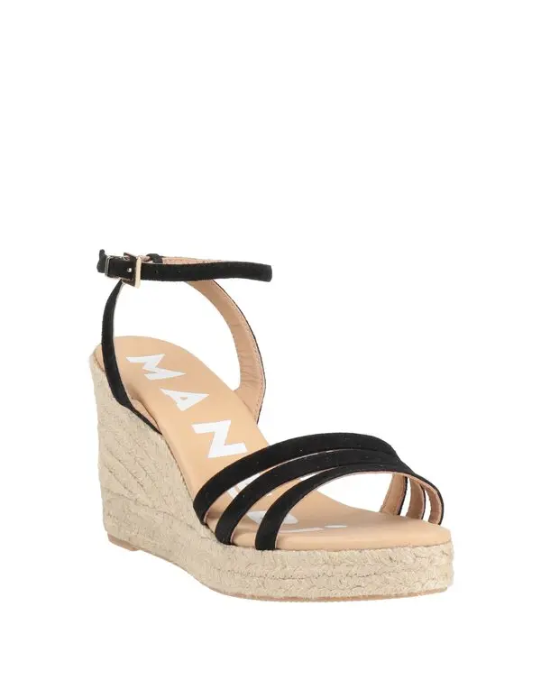 Manebí Leather Espadrille Sandals