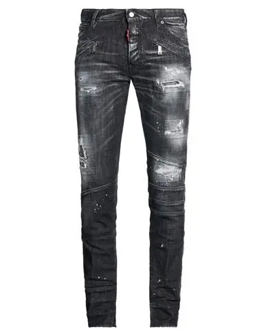 Dsquared2 Cotton Elastane Jeans - Black