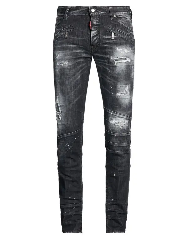 Dsquared2 Cotton Elastane Jeans - Black