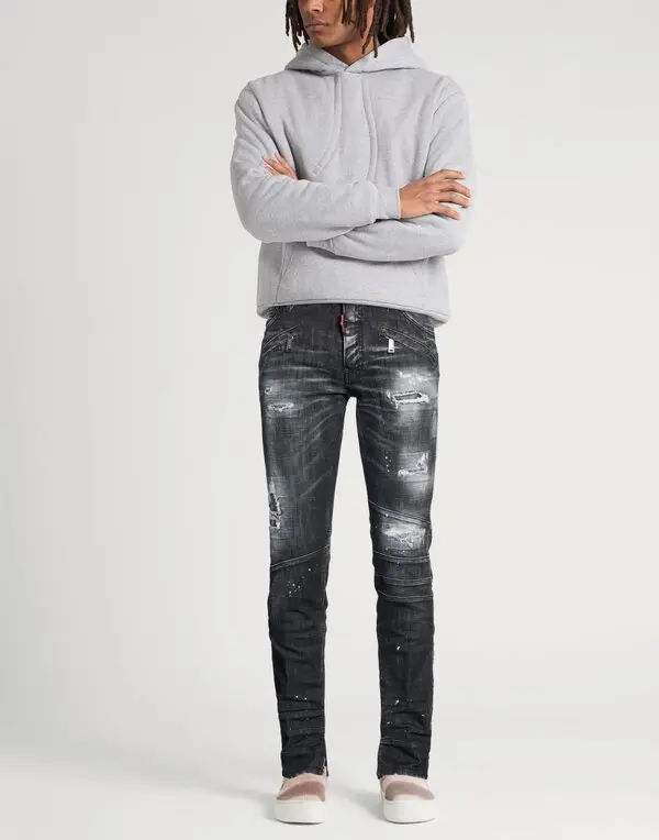 Dsquared2 Cotton Elastane Jeans - Black