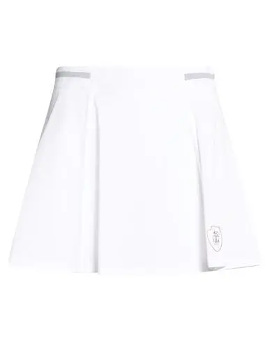 Brunello Cucinelli Mini Piqué Skirt - White