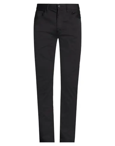 Armani Exchange Tapered Slim-fit Twill Trousers - Black
