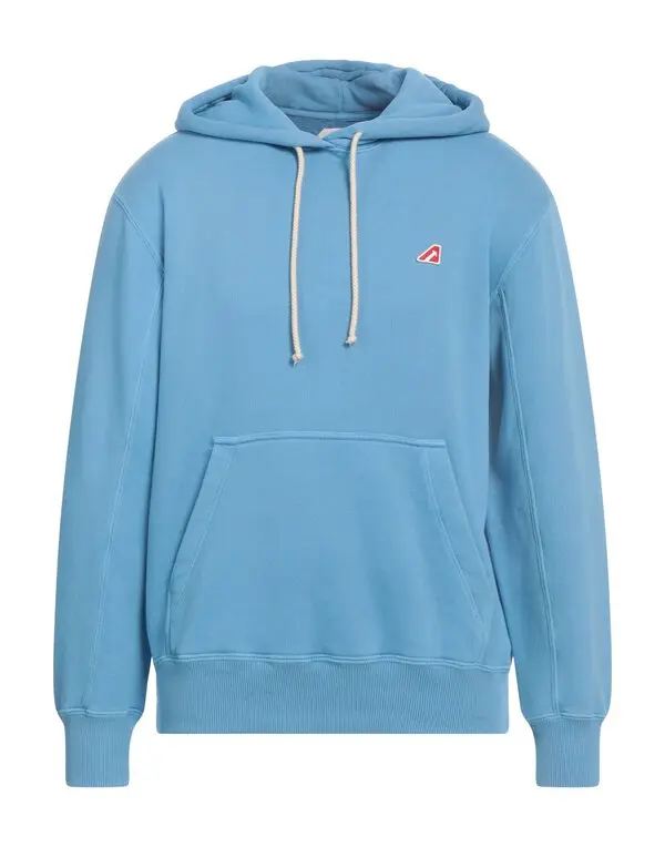 AUTRY Hooded Sweatshirt With Embroidered Logo - Blue
