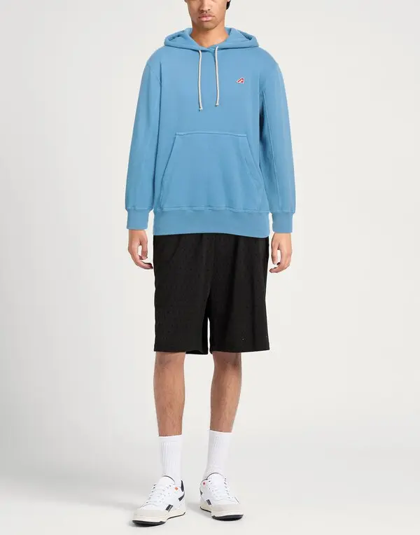 AUTRY Hooded Sweatshirt With Embroidered Logo - Blue
