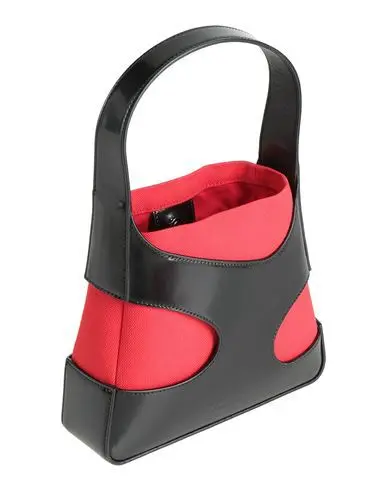 FERRAGAMO Leather And Textile Hobo Bag