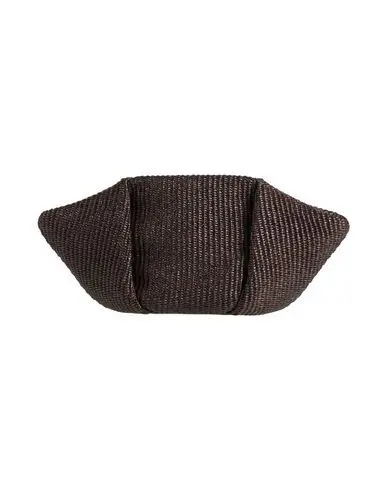 Brunello Cucinelli Handbag In Cotton And Polyamide - Dark Brown