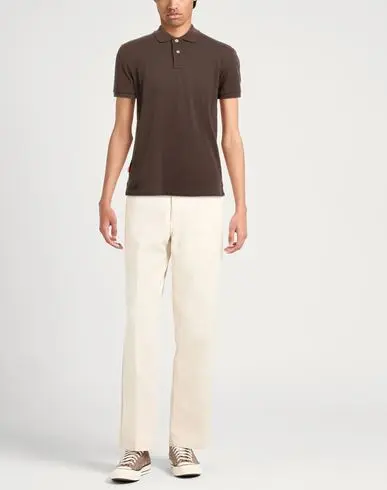SUNS Polo Shirt Size Cotton, Elastane - Brown
