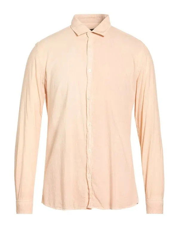 MESSAGERIE Patrizio Piscaglia Shirt Size Cotton - Orange