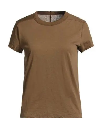 Rick Owens T-shirt In Cotton And Cashmere - Green