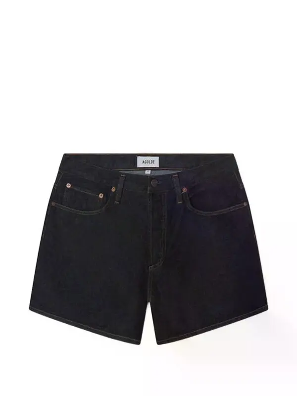 AGOLDE Leith Denim Shorts - Blue
