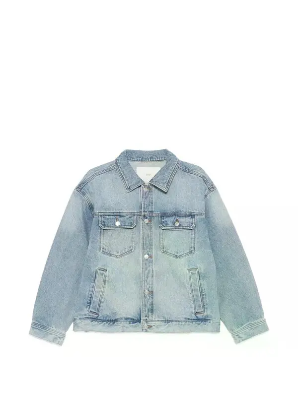 DUNST Flap-pocket Denim Jacket - Blue