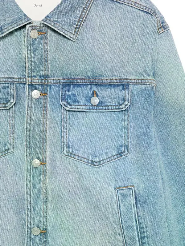 DUNST Flap-pocket Denim Jacket - Blue