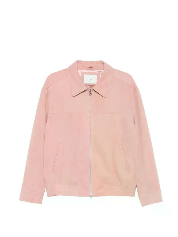 DUNST Zipped Bomber Jacket - Pink
