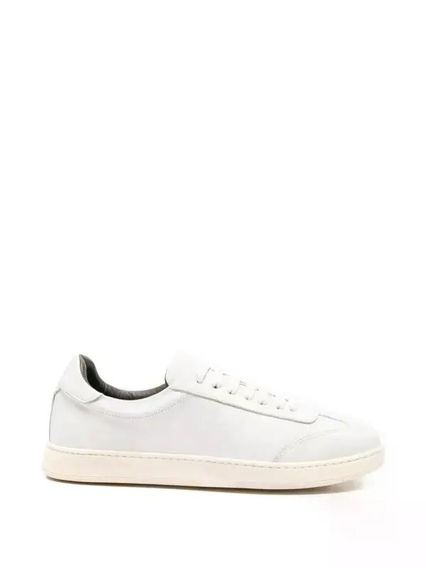 Corneliani Leather Sneakers
