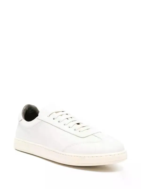 Corneliani Leather Sneakers