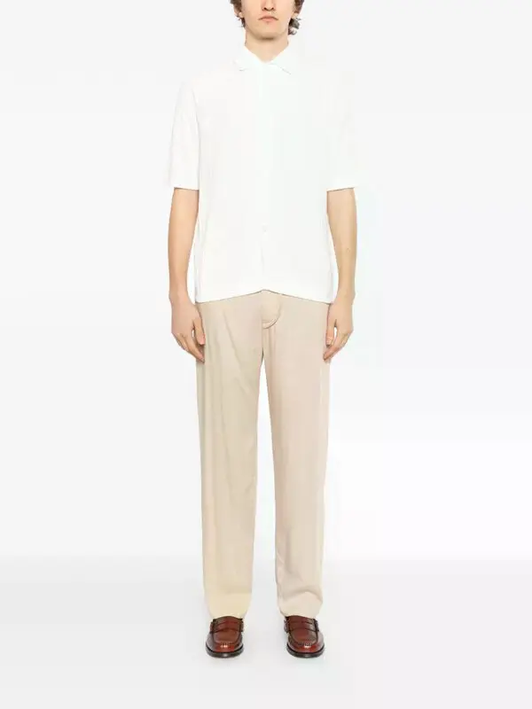 LARDINI Cotton Shirt - White