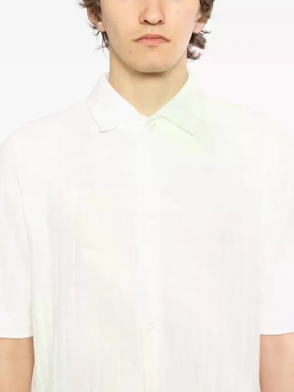 LARDINI Cotton Shirt - White